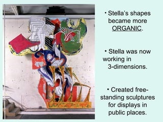 Frank Stella Sculpture Lesson