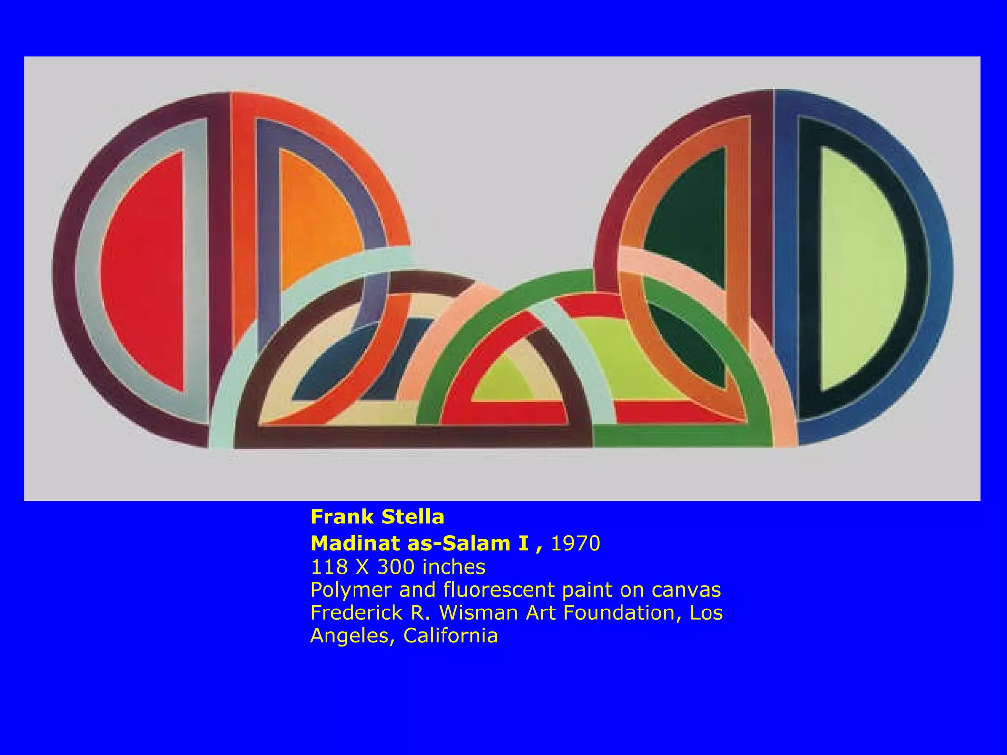 Frank Stella Minimalist Painter | PPT