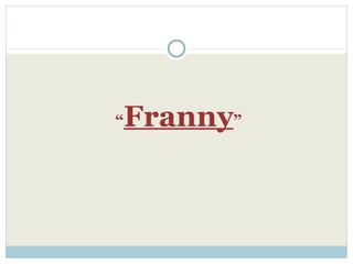 Franny and zooey quotes | PPT