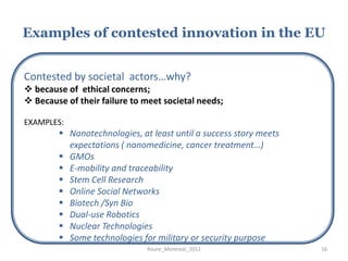 Françoise Roure_A possible research and innovation scheme for ...