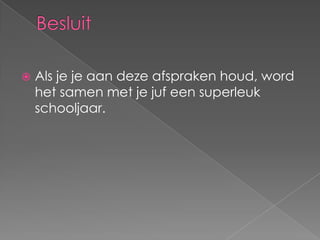 Frans 1 powerpoint afspraken | PPTX