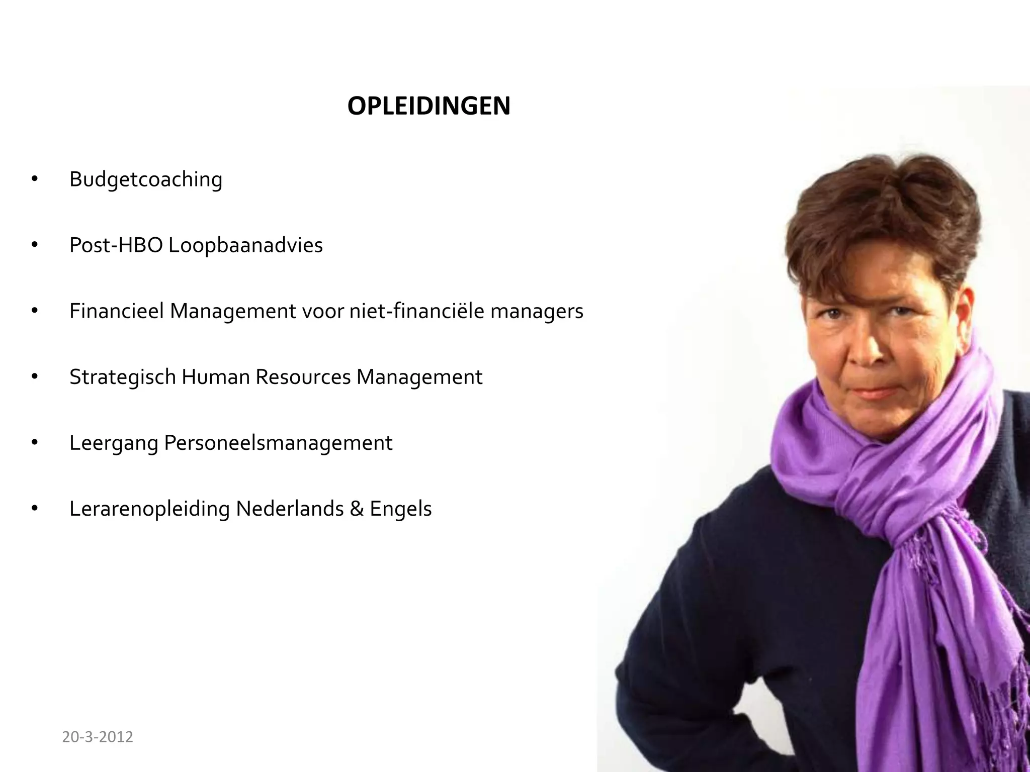 Fransca Langeveld Presentatie | PPTX