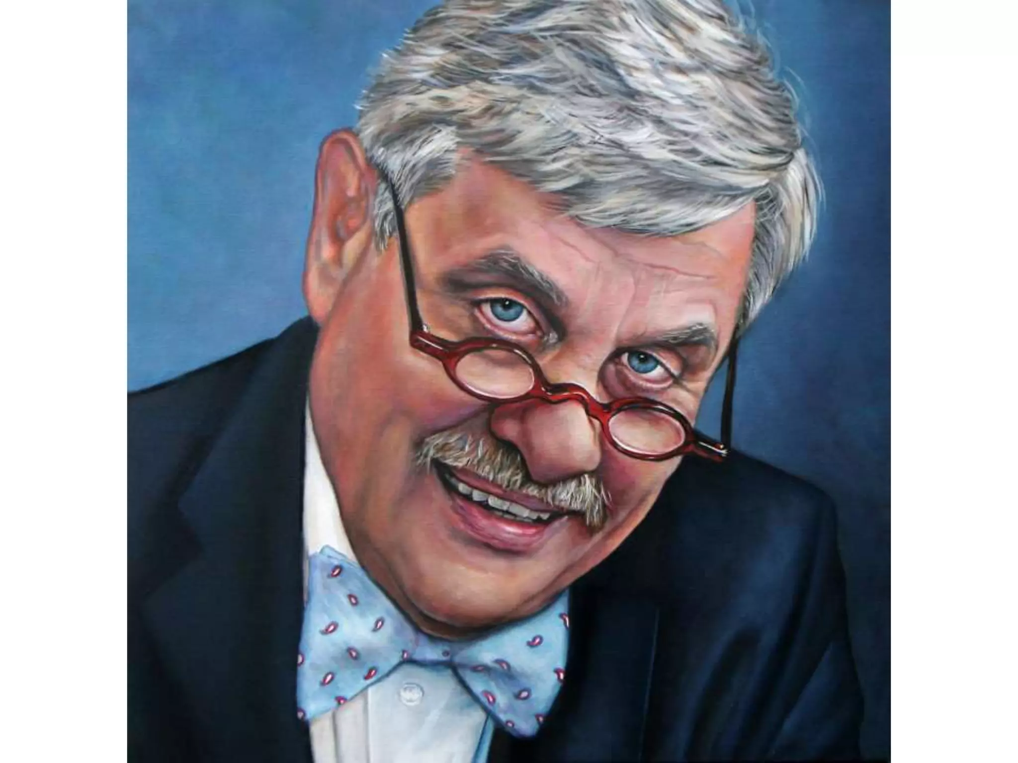 Portret in opdracht, Frans Huijbregts 80/80 Olieverf , Saskia Vugts ...