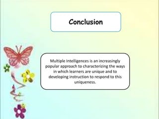 The Multiple Intelligences | PPTX