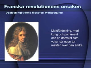 Franska revolutionens orsaker | PPTX