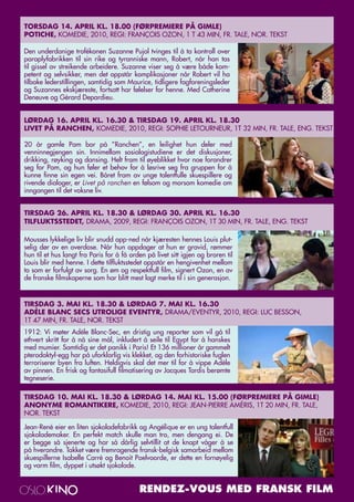 Rendez-vous med fransk film | PDF