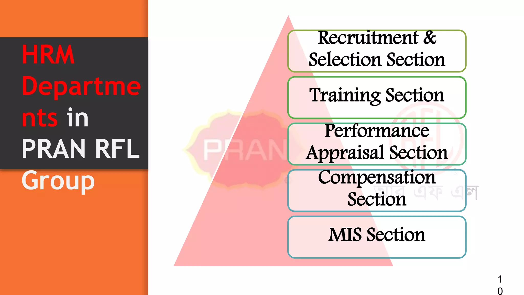 Pran RFL Group HR Practice | PPTX