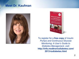 Fran Kaufman TuDiabetes CGM | PPTX
