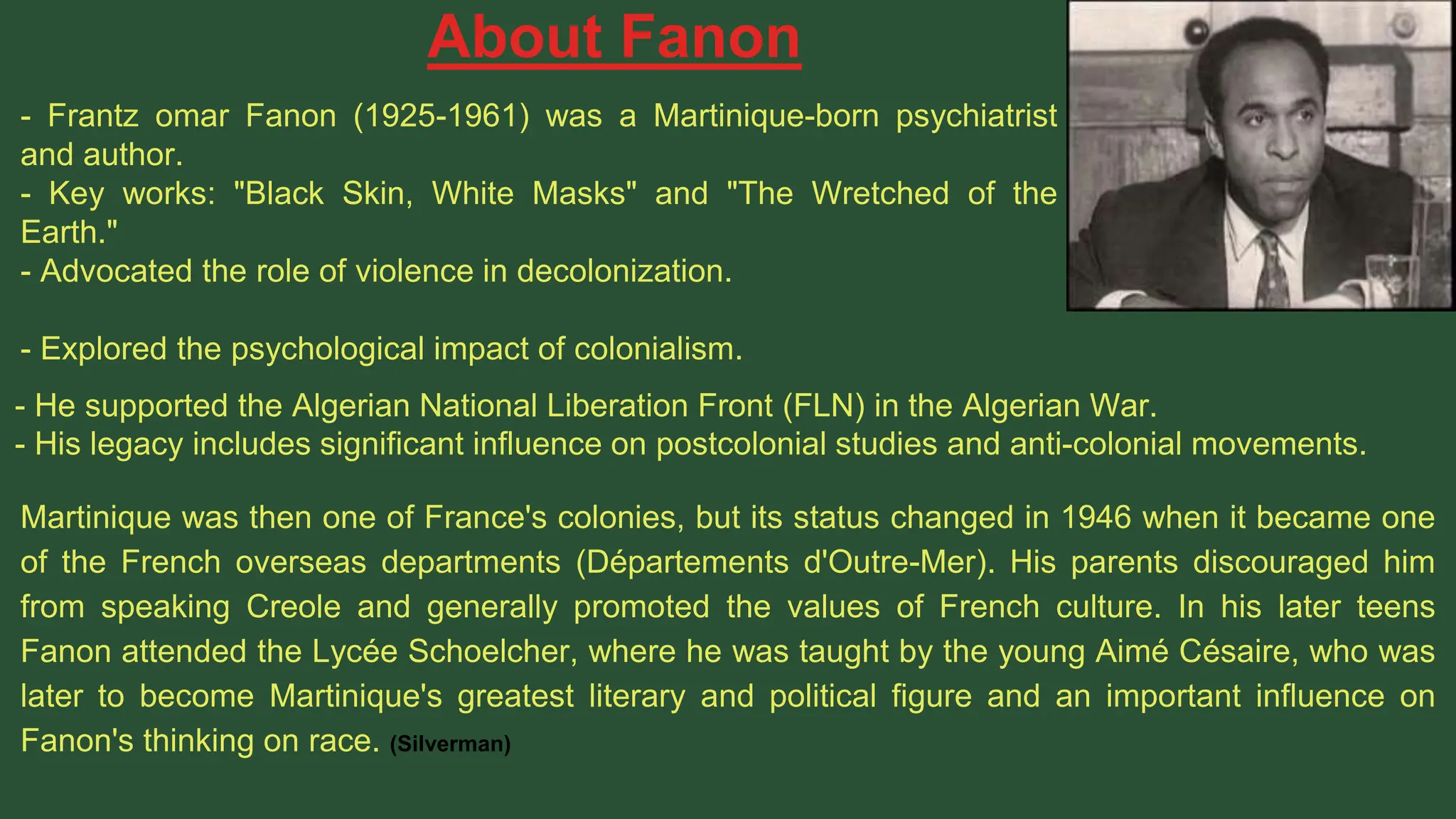 Frantz Fanon as a Postcolonial Writer.pptx