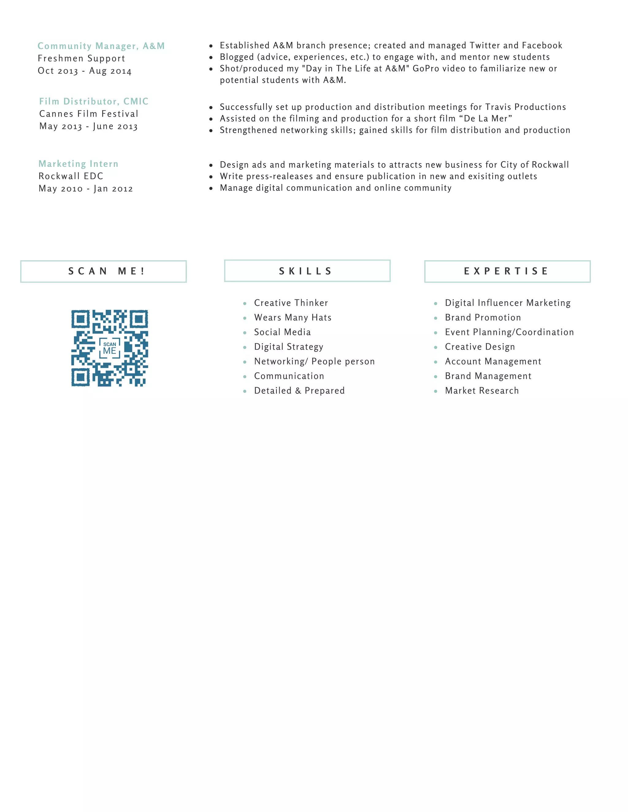 Katie Franza- Resume | PDF