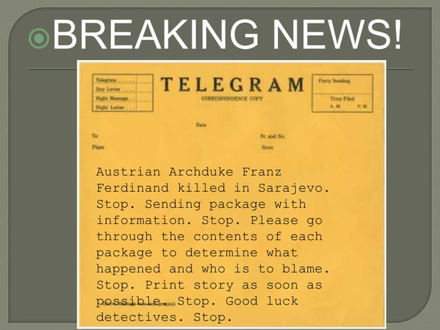 Franz ferdinand powerpoint | PPTX