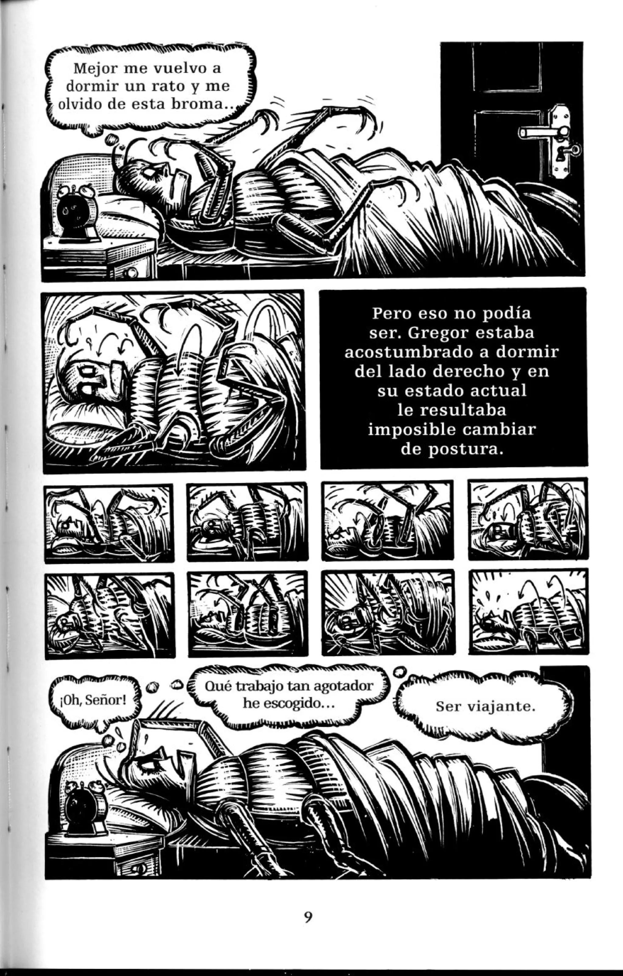 Franz kafka la metamorfosis (historieta de peter kuper) | PDF