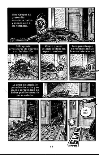 Franz kafka la metamorfosis (historieta de peter kuper) | PDF