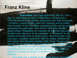 Franz Kline | PPT