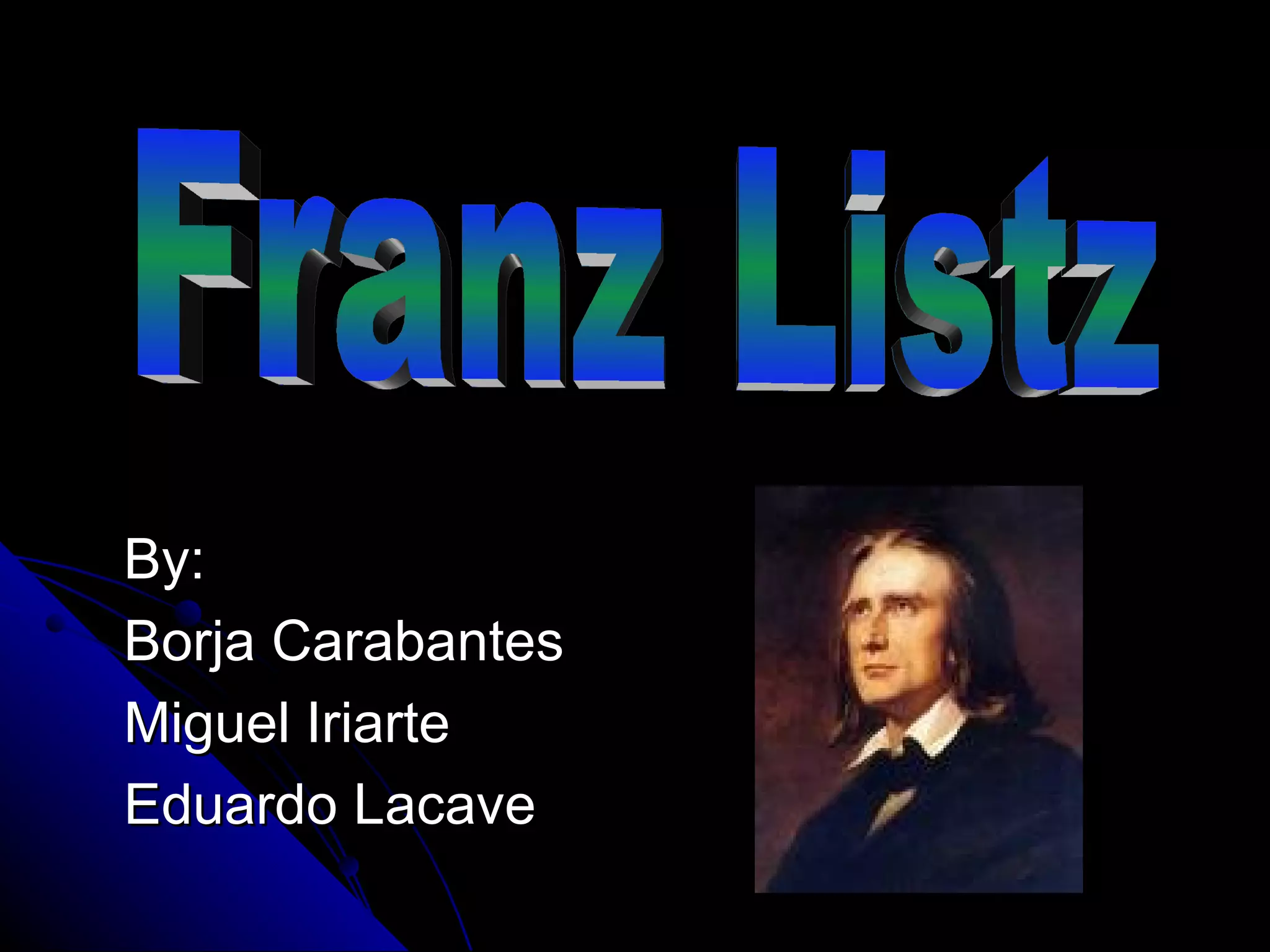 Franz liszt | PPT