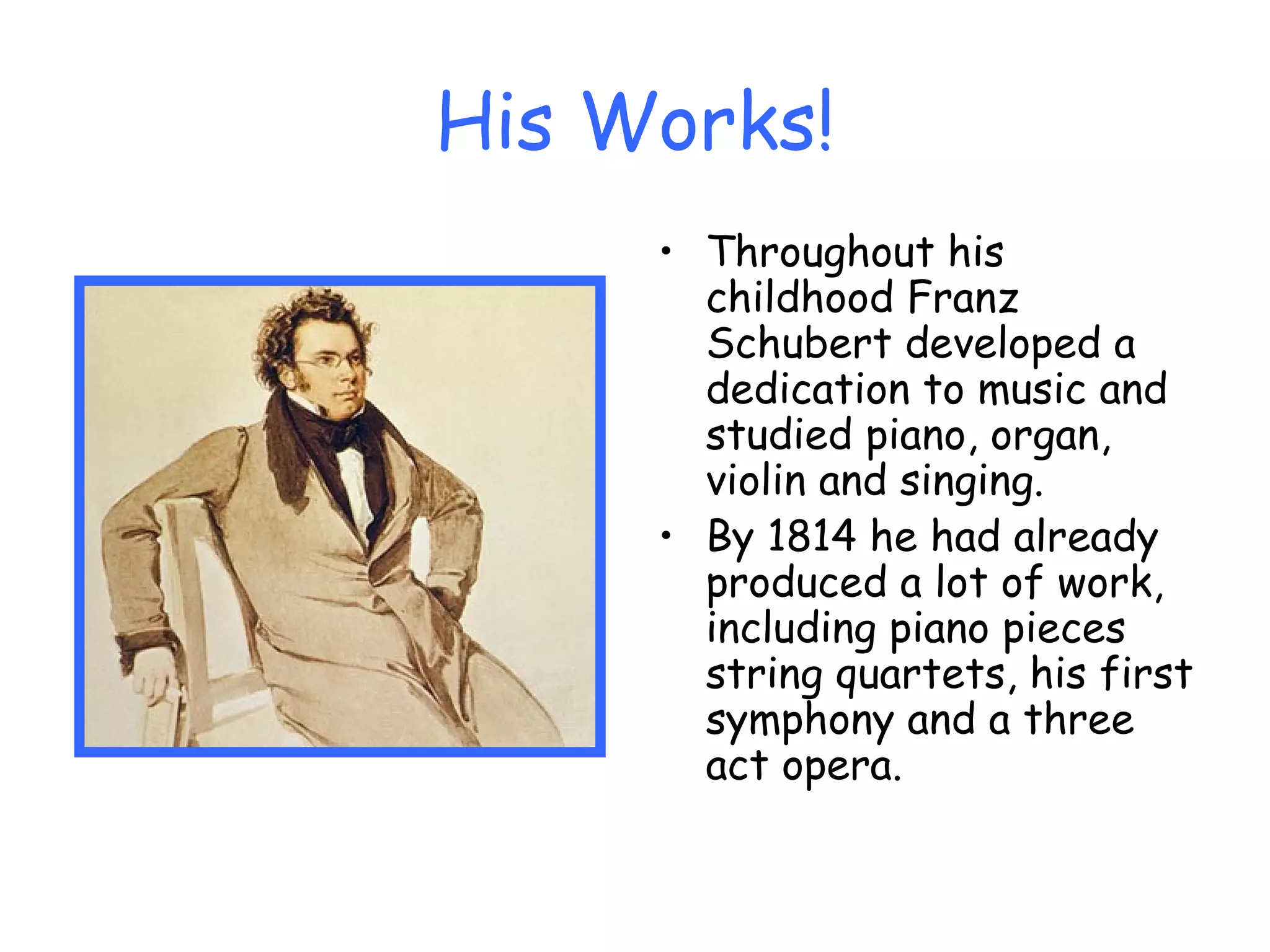 Franz Schubert | PPT