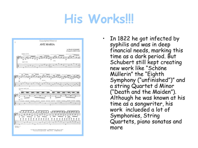 Franz Schubert | PPT