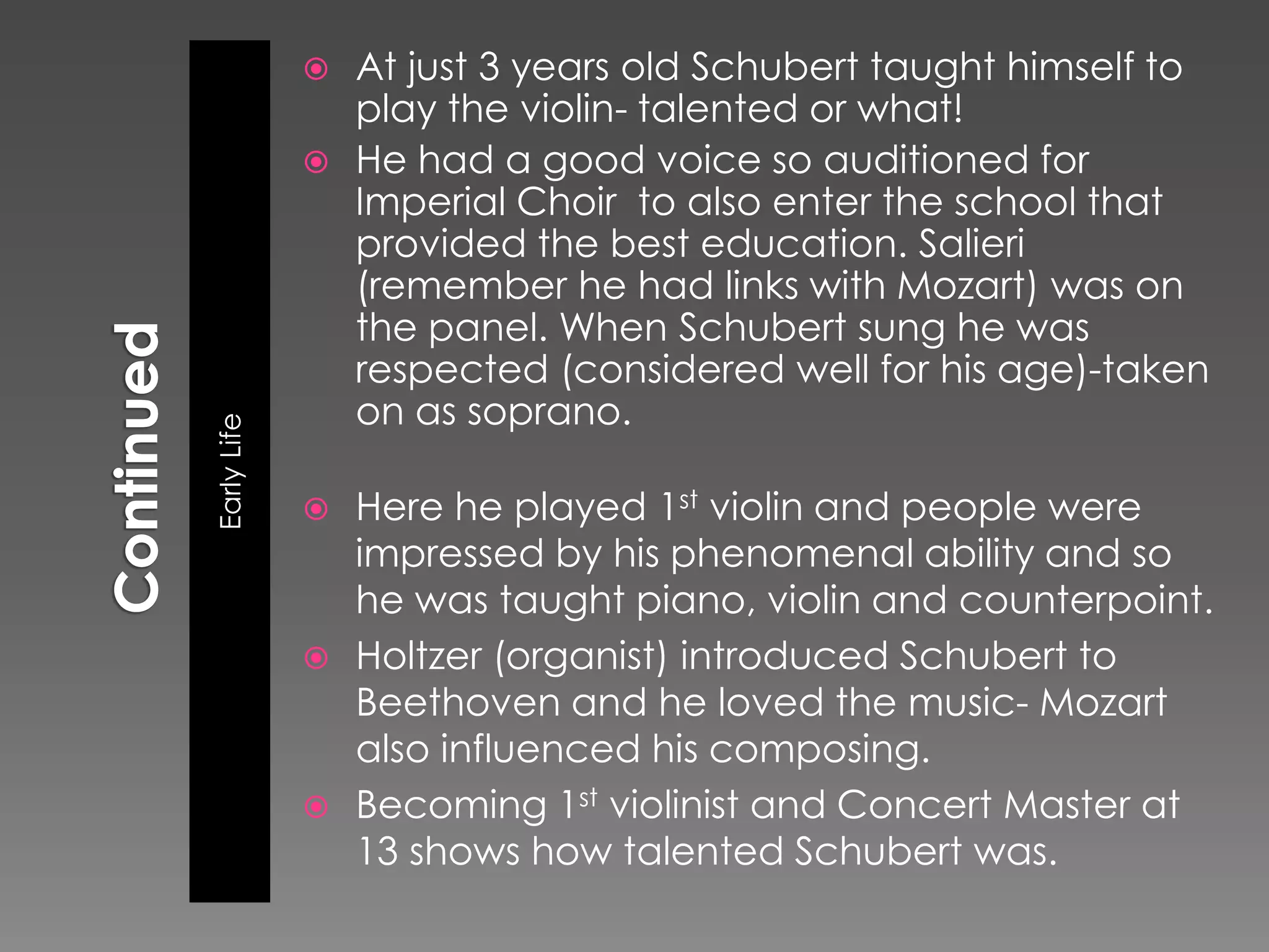 Franz schubert powerpoint | PPTX