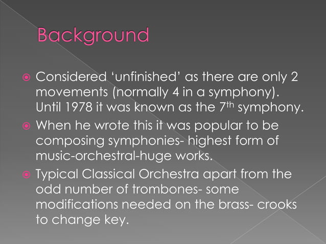 Franz schubert powerpoint | PPTX