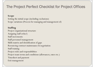 Flexible Resources Project Management Office | PPT