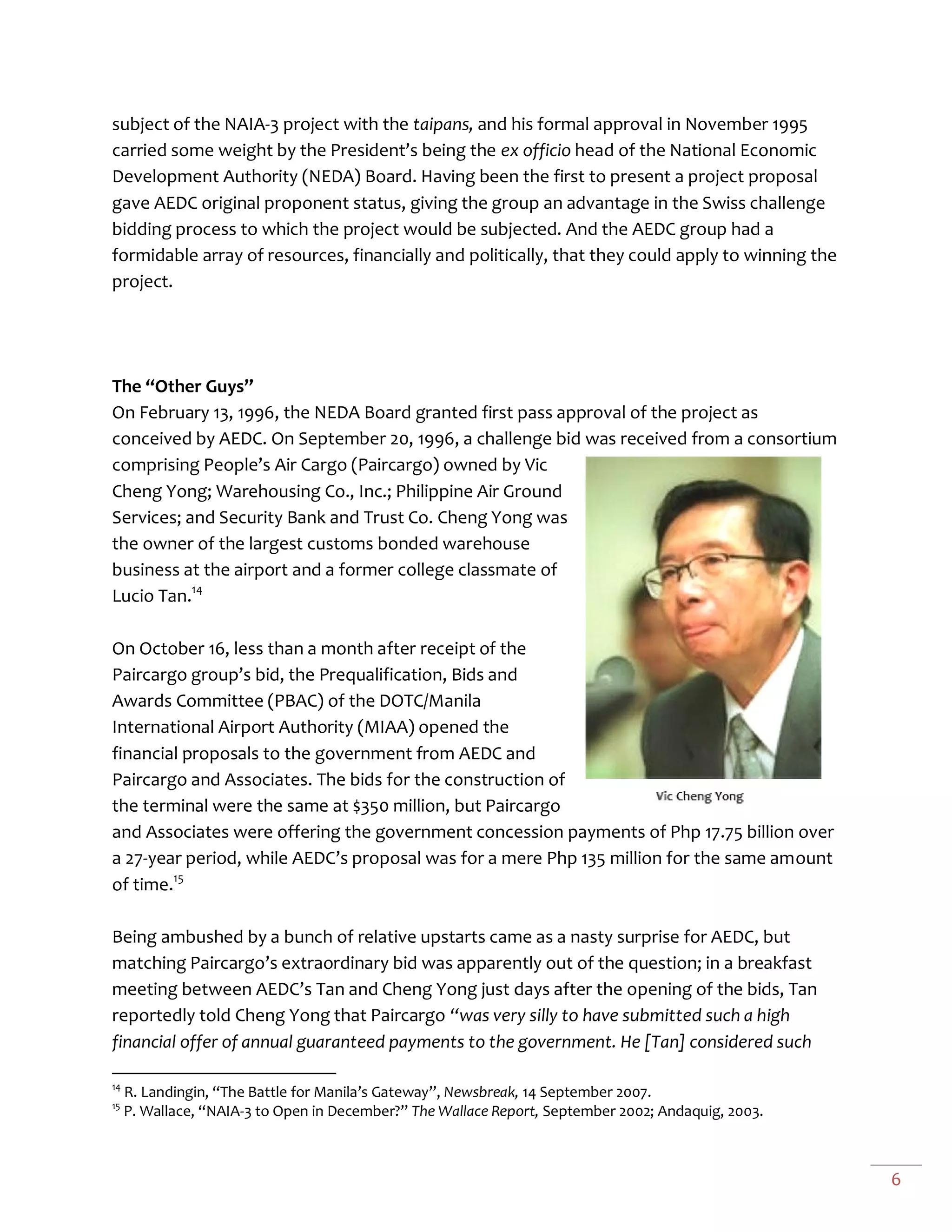 Fraport AG and the NAIA-3 Debacle: A Case Study | PDF