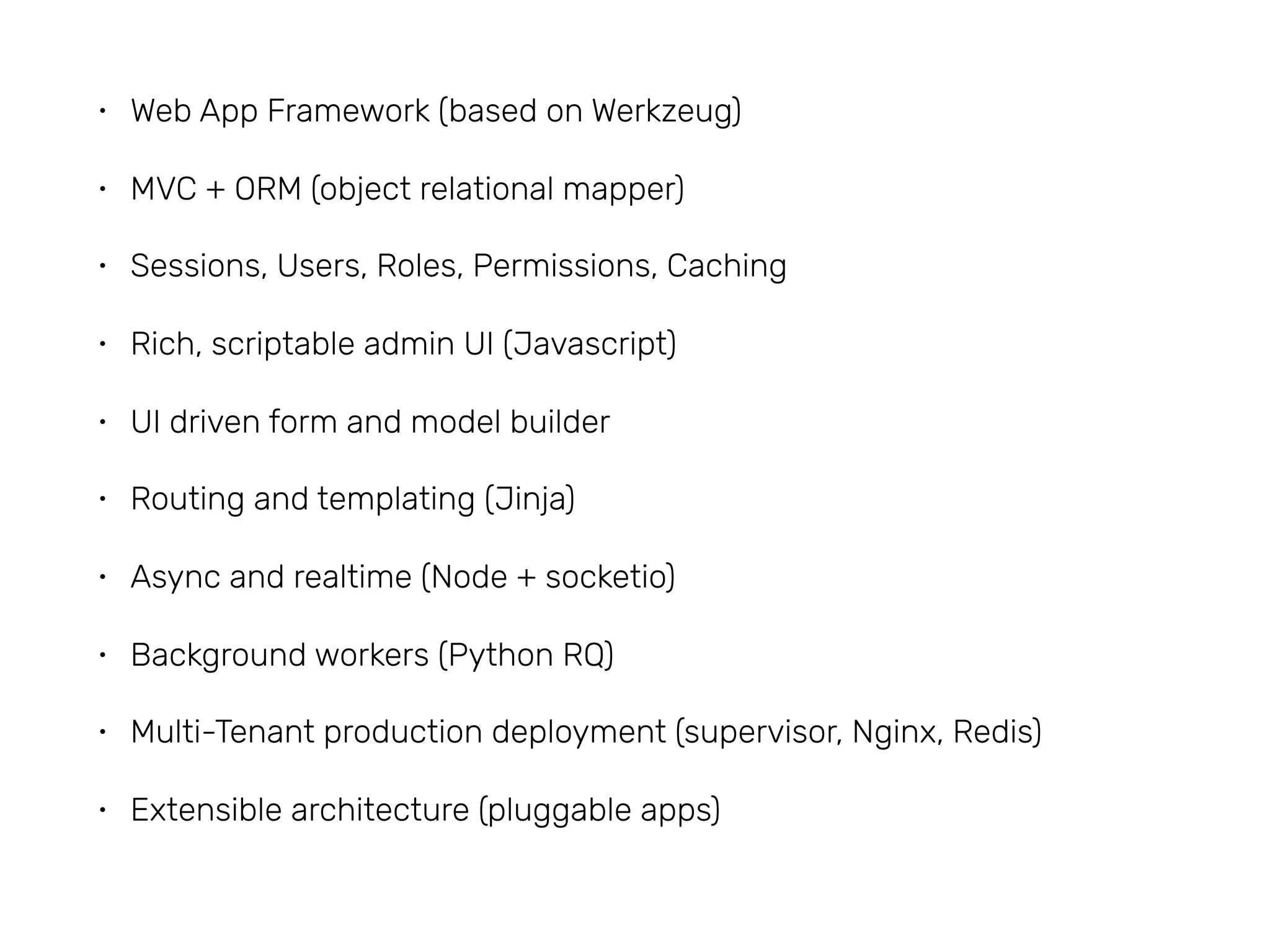 Frappé Framework - A Full Stack Web Framework | PDF