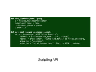 Frappé Framework - A Full Stack Web Framework | PDF