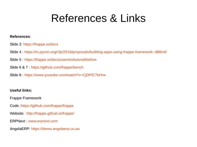 Frappe framework | PDF