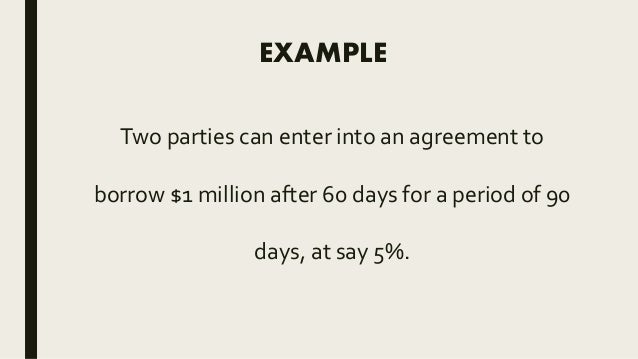 Forward Rate Agreement ppt