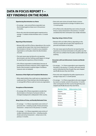 FRA Roma Report | PDF