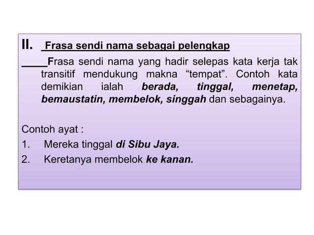 Frasa (kerja) | PPTX
