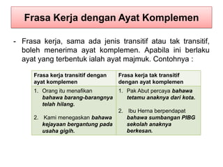 Frasa (kerja) | PPTX