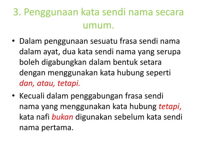Frasa sendi nama | PPTX