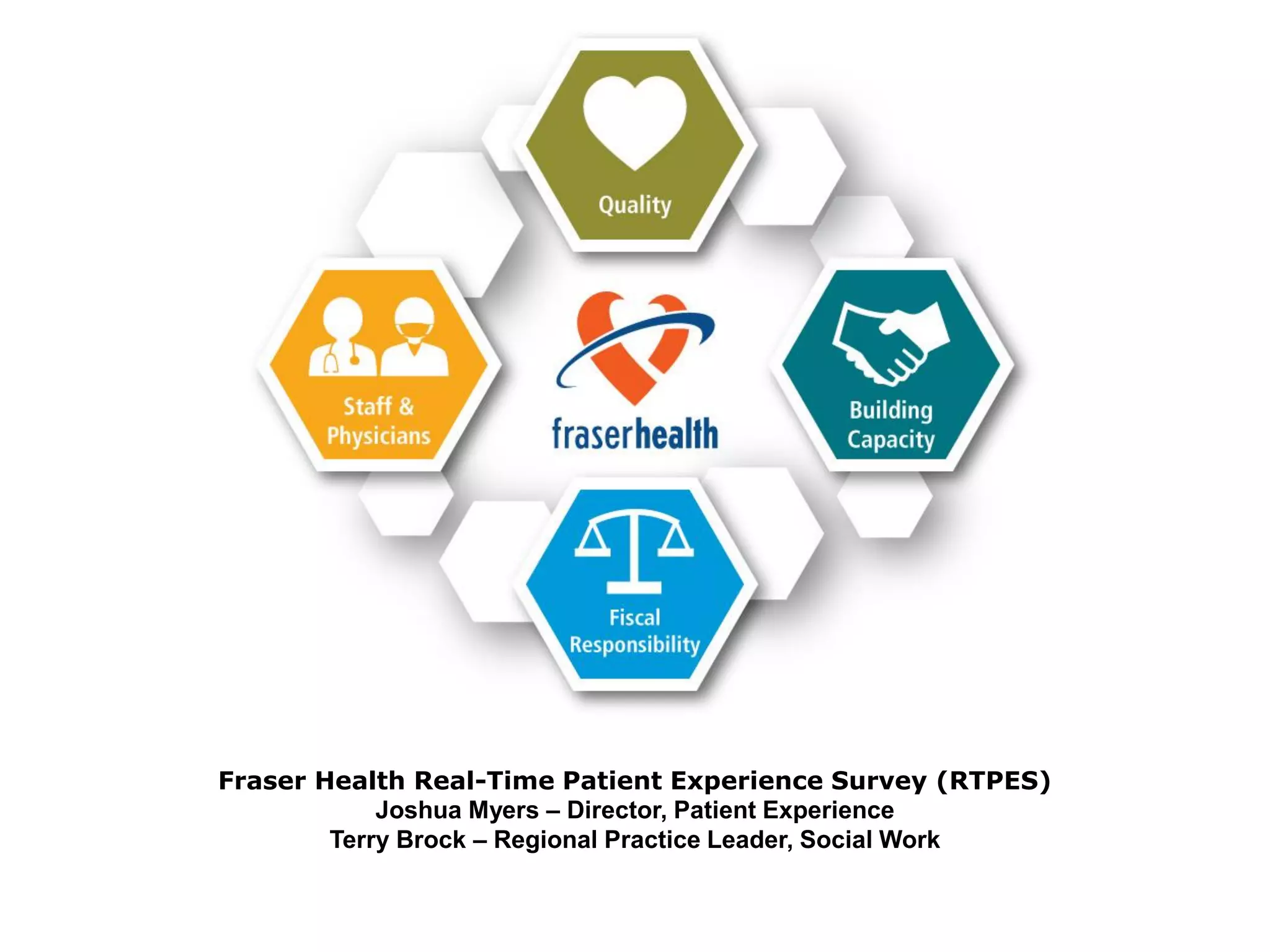 Acting on Real-Time Patient Reports to Improve Safety: Fraser Health ...