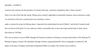Fraser v everett | PPTX