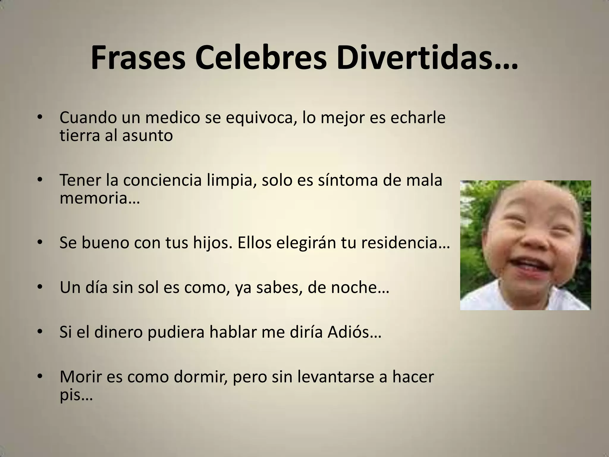 Frases divertidas | PPTX