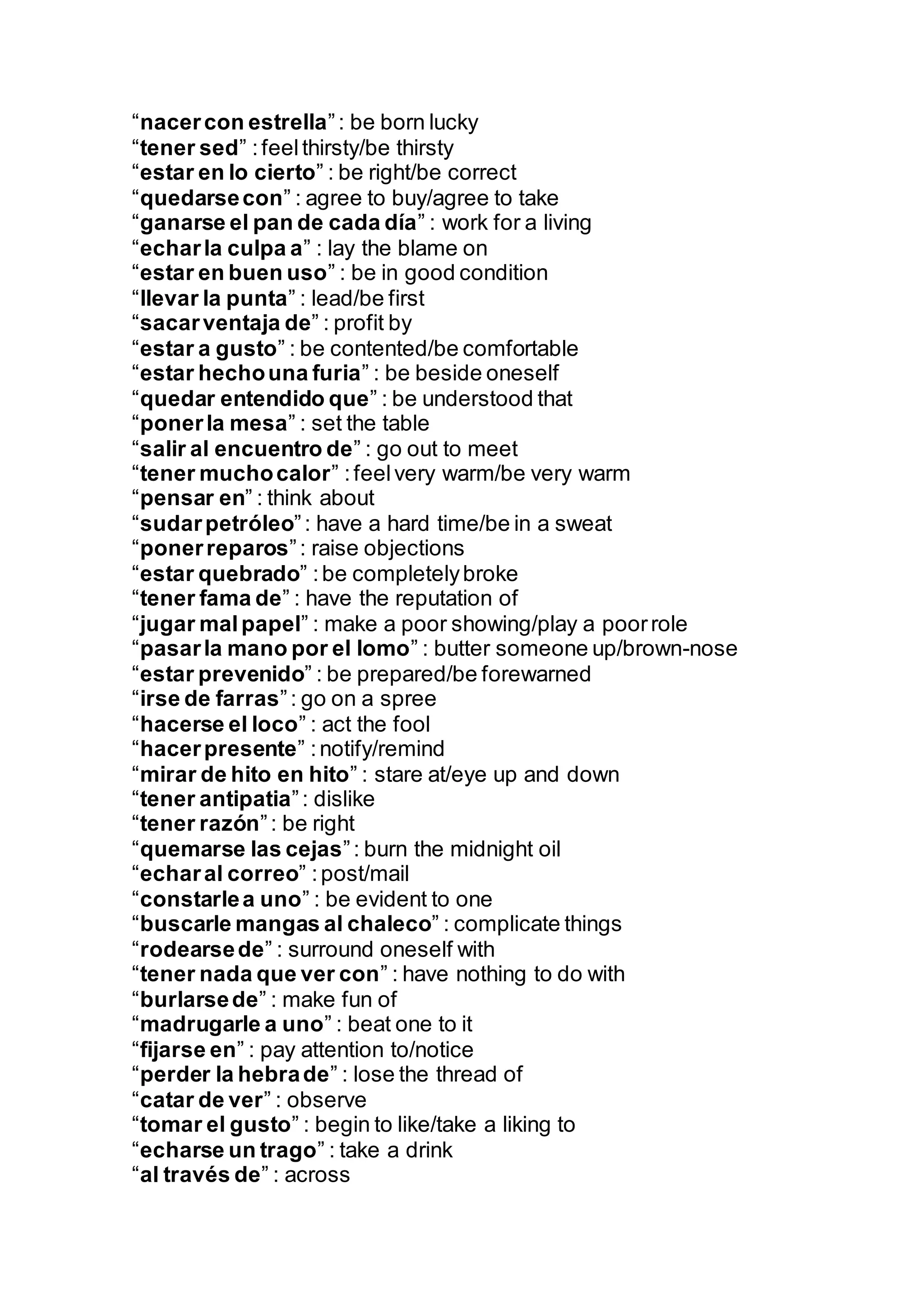 Frases hechas en ingles y expresiones comunes | PDF | Free Download