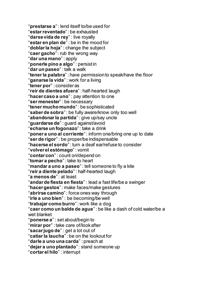 Frases hechas en ingles y expresiones comunes | PDF | Free Download