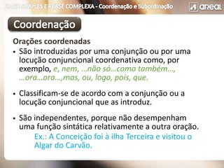 Frase simples complexa coord_subord