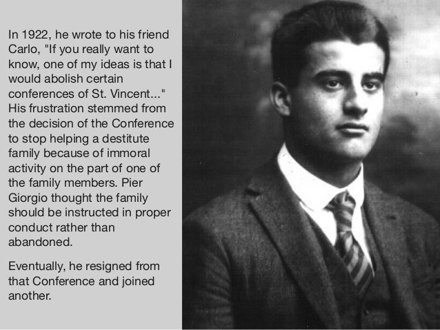 Bl Pier Giorgio Frassati Quotes Blessed Pier Giorgio Frassati
