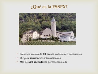 Fraternidad Sacerdotal San Pío X (fsspx) | PDF