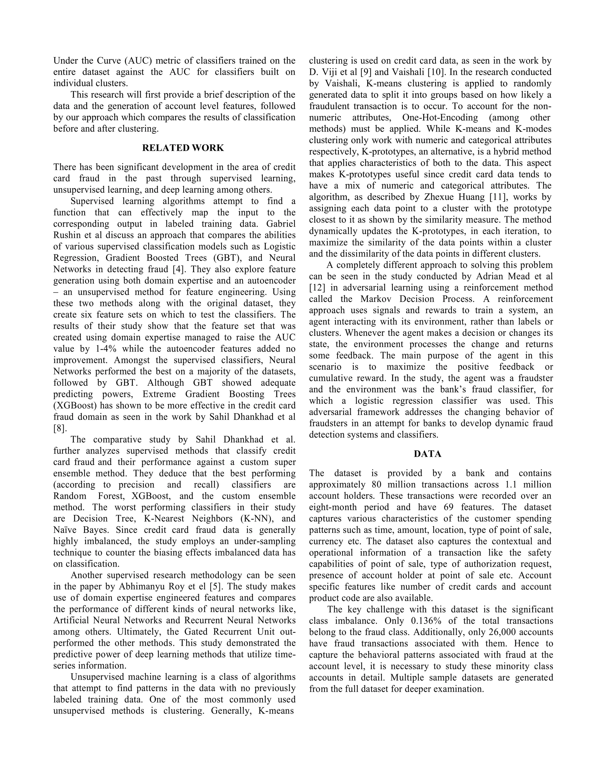 Improving Credit Card Fraud Detection: Using Machine Learning to ...