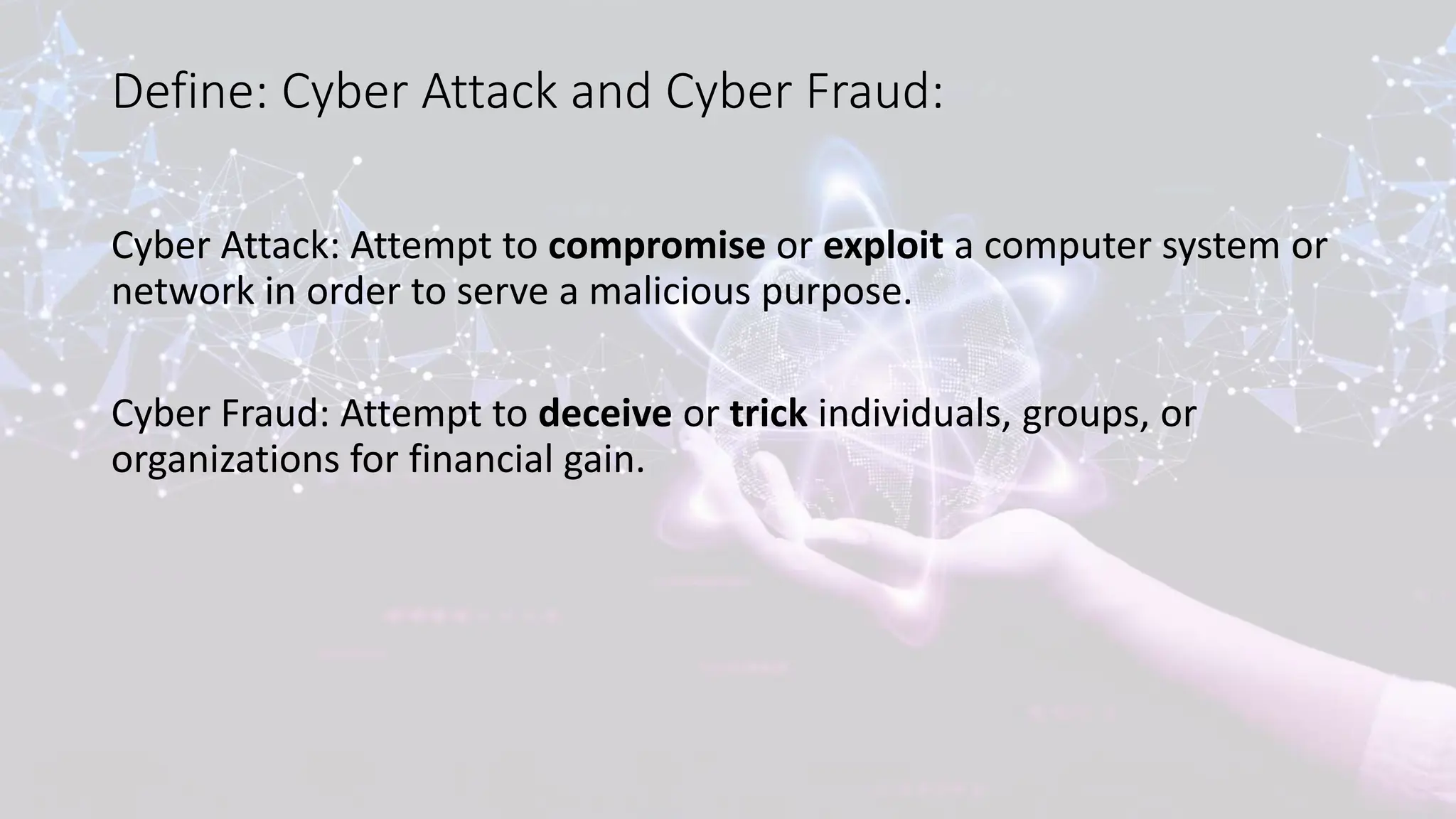 Fraud Prevention and Cybersecurity - Integrated Lines of Defense | PPTX