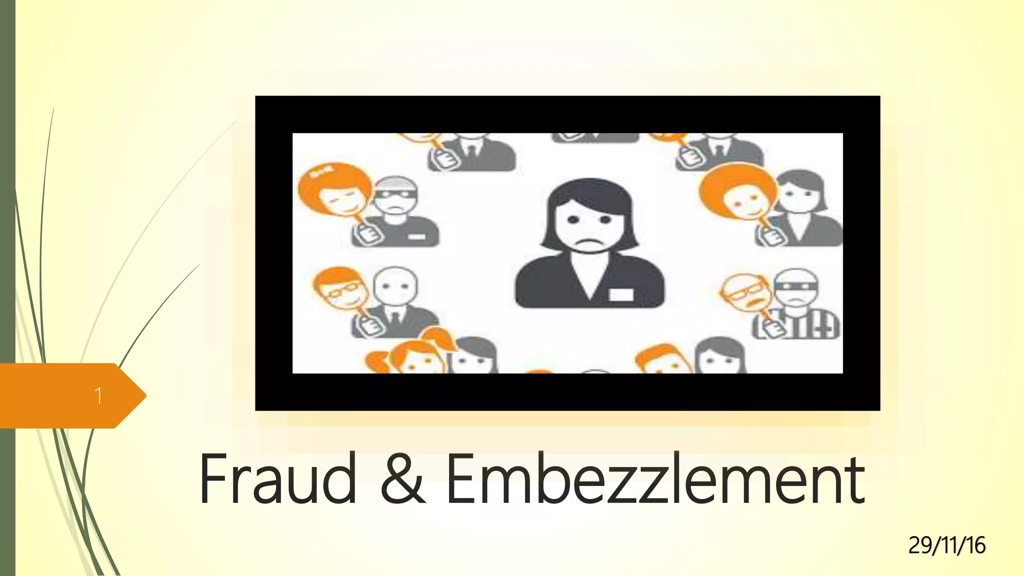 Fraud embezzlement | PPTX
