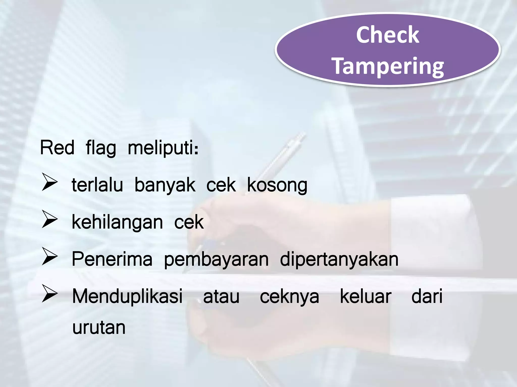 Red Flags (FRAUD AUDITING) | PPTX