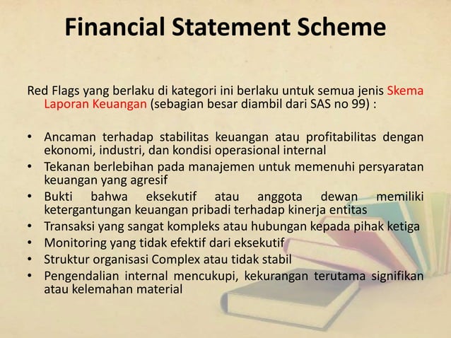 Red Flags (FRAUD AUDITING) | PPTX