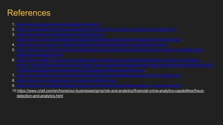 Fraud analytics | PPTX