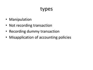 Fraud and its types.pptx