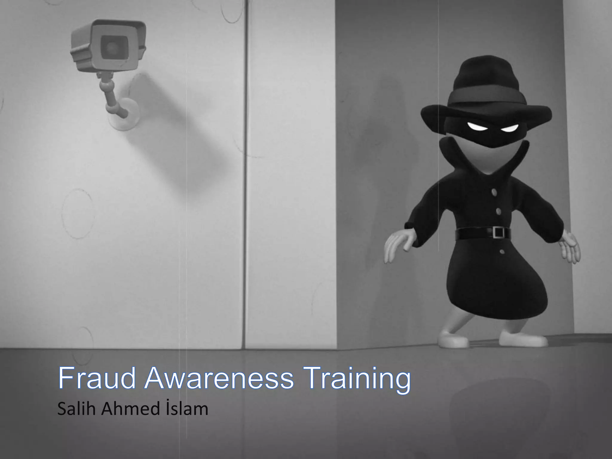 Fraud awareness training | PPTX