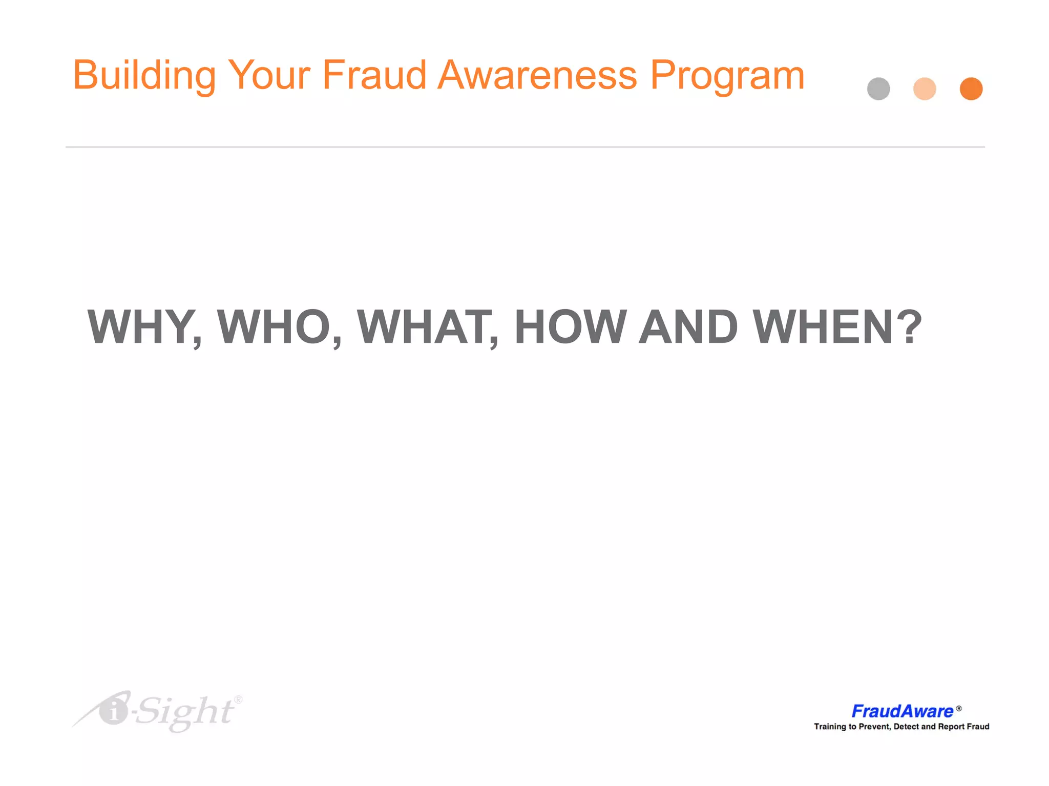 Fight Fraud with Employee Fraud Training | PPT